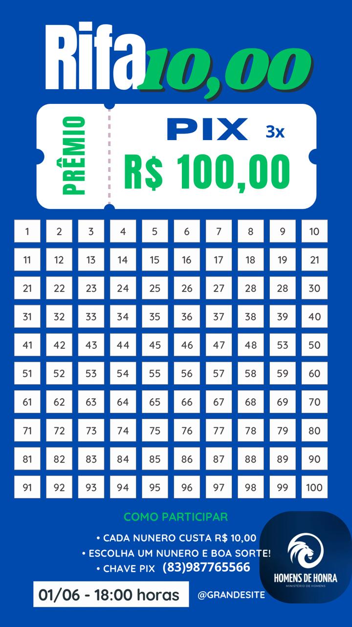 Rifa Online | Rifa dos Homens