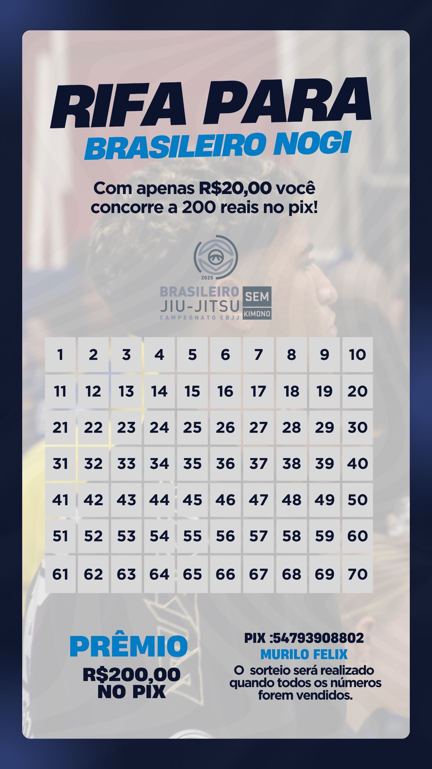 Rifa Online | Rifa Online | Rifa para Brasileiro No gi