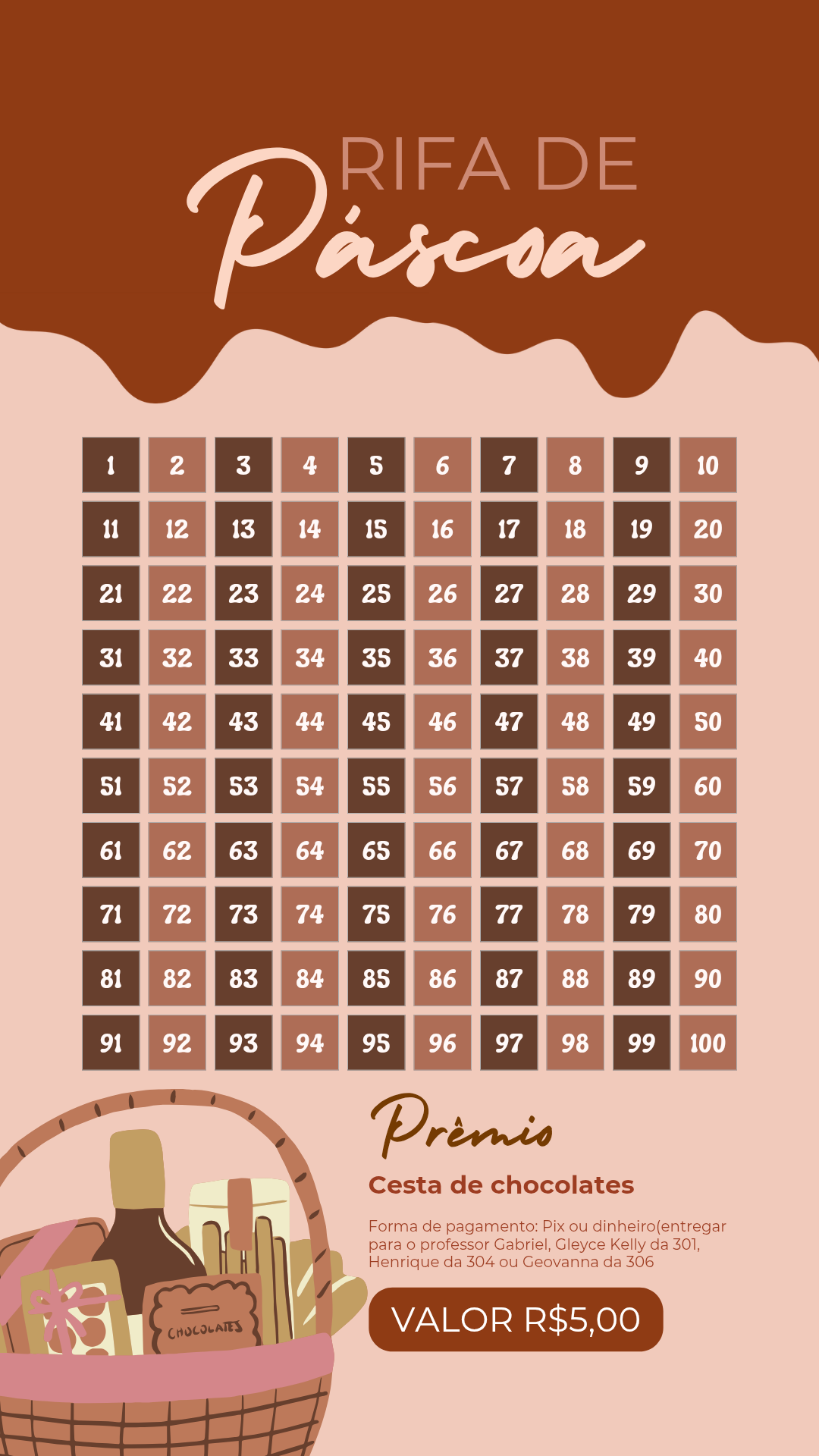 Rifa Online | Rifa Páscoa