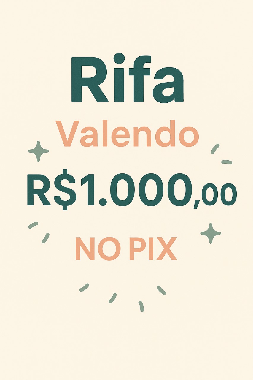 Rifa Online | RIFA SOLIDARIA